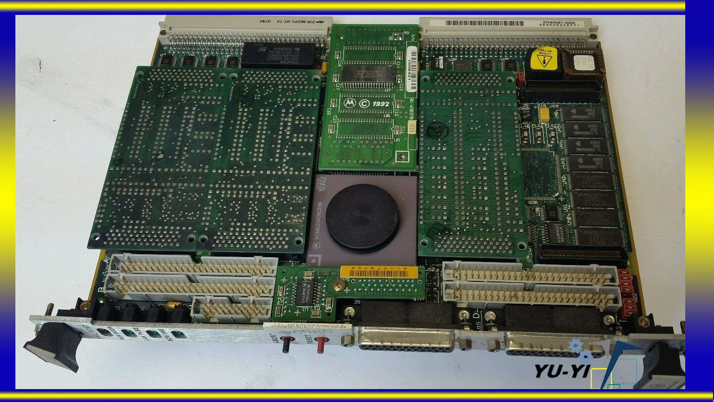 MOTOROLA MVME 162-01 CPU MODULE - 裕益科技自動化設備可程式編碼器PLC分散式控制系統DCS
